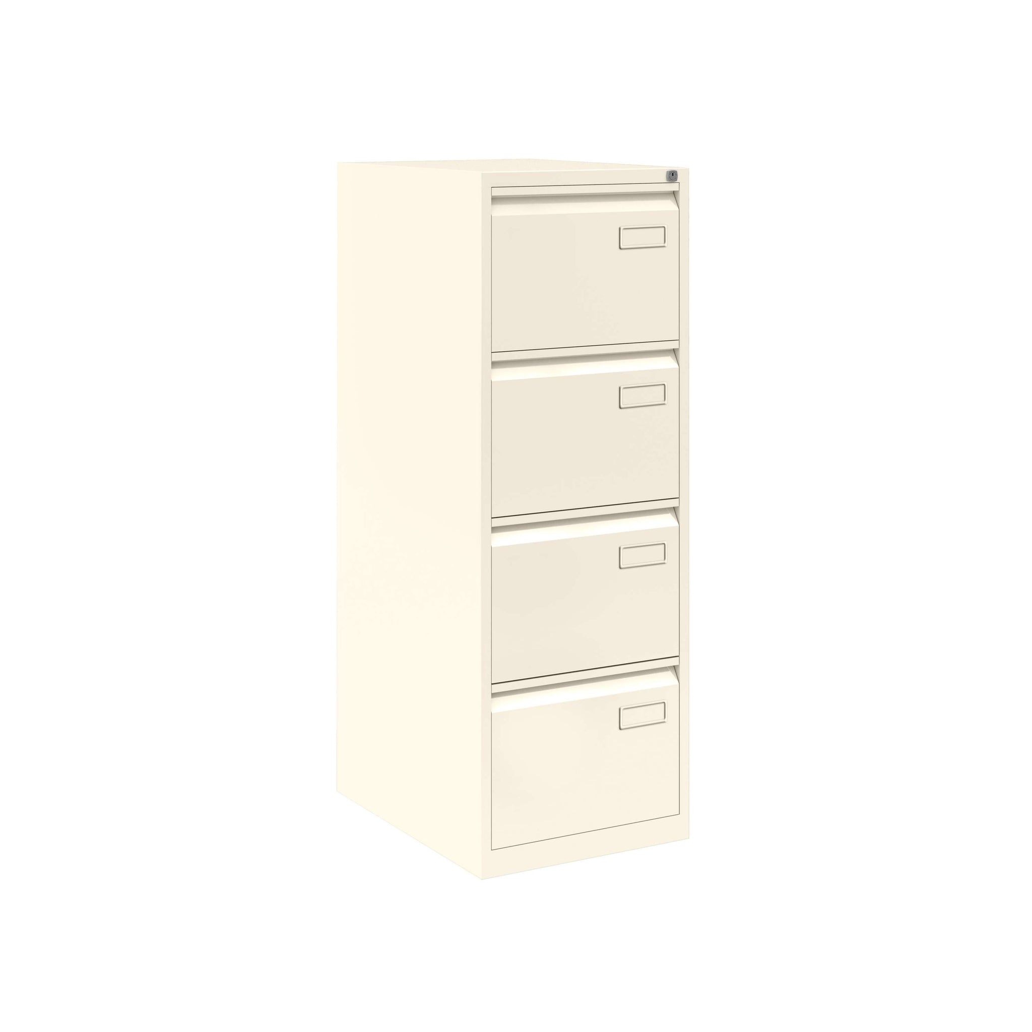 Bisley 4 Drawer Contract Steel Filing Cabinet | Goose Grey