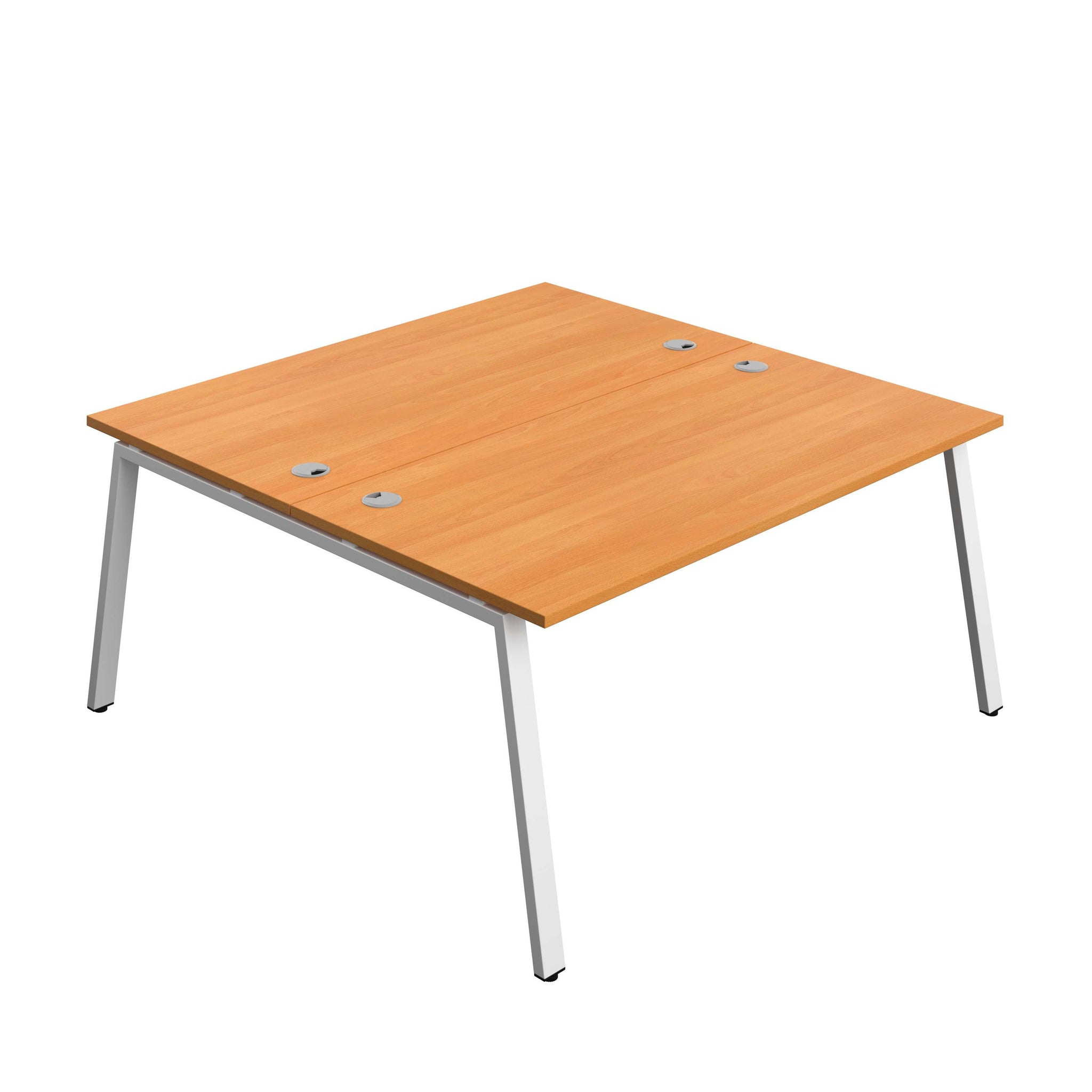 Synergy Bench with Cable Ports: 2 Person (FSC) : A-Frame Leg : 1600